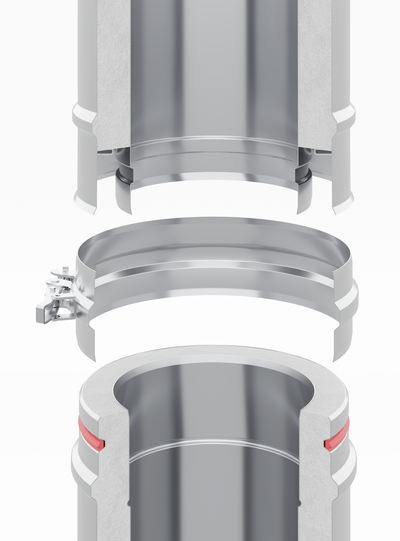 ICS - The double-walled stainless steel gas flue system