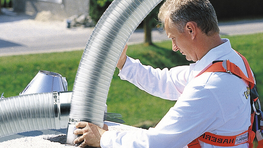 TECNOFLEX - Flexible stainless steel chimney system