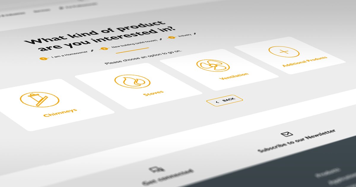Product Finder - Quickly find your desired system!